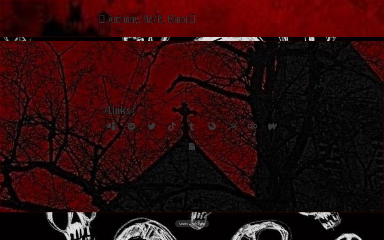 🕷️ anthony's carrd🕷️